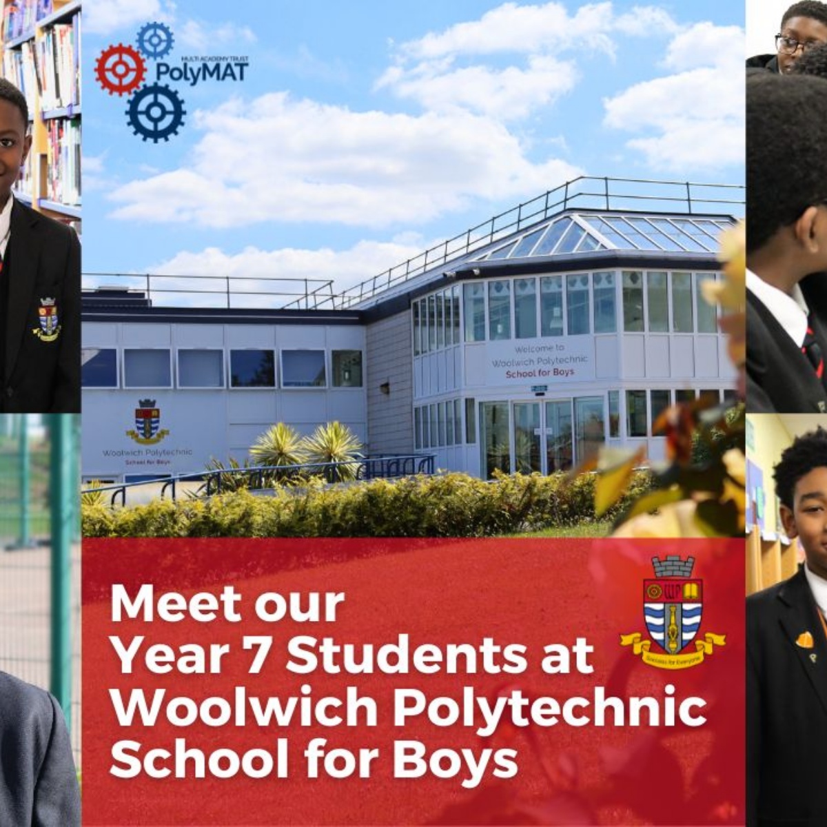 Woolwich Polytechnic School for Boys - Meet our Year 7 Students! New video on YouTube - Watch now!